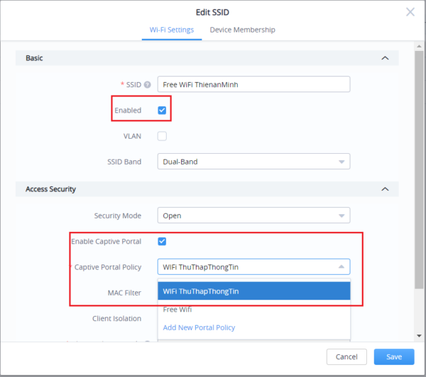⚡️Cấu Hình Cloud Grandstream Controller Quản Lý WiFi Grandstream